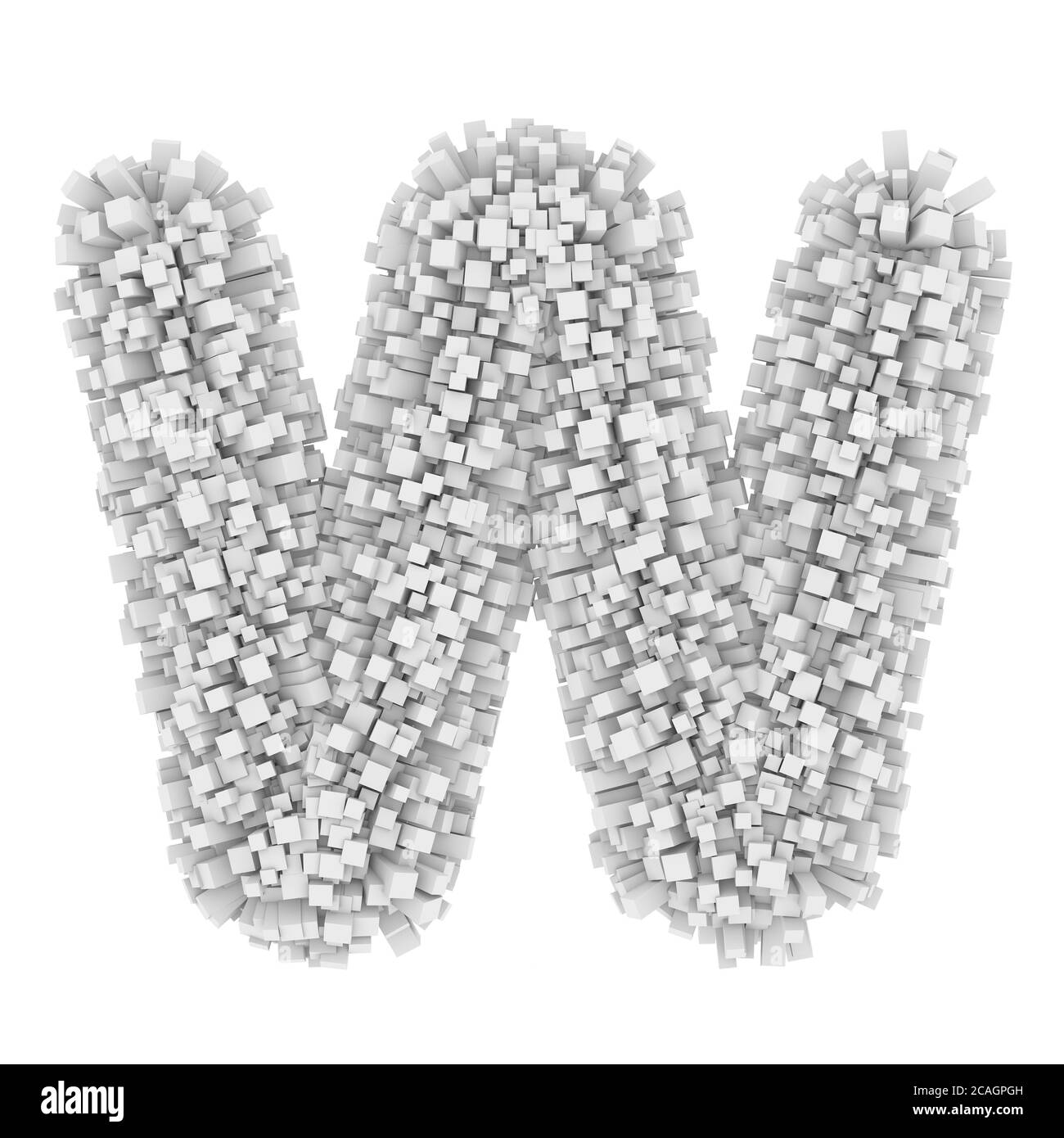Cartoon letter w Black and White Stock Photos & Images - Alamy