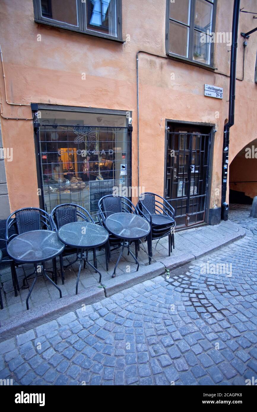 Empty old town hi-res stock photography and images - Alamy