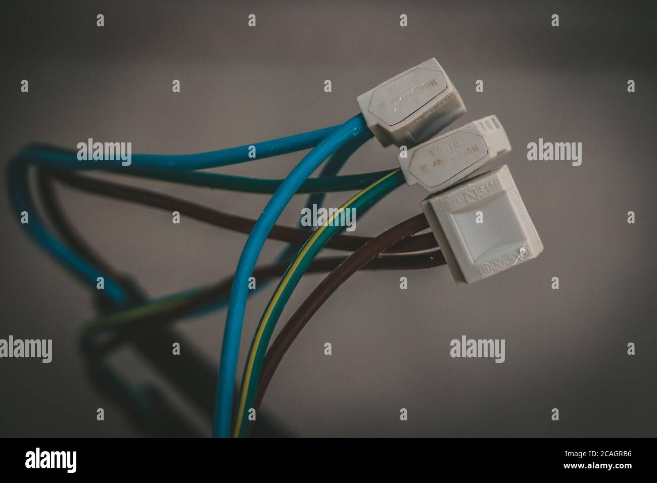 Construction work debris in close-up Stock Photo - Alamy