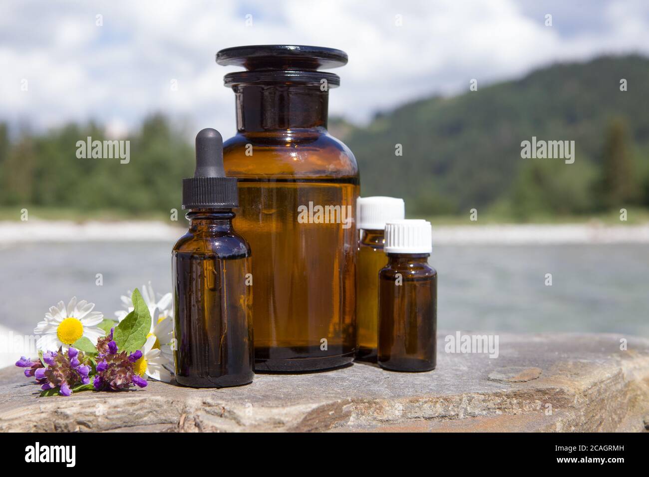 Essential oil bottles hi-res stock photography and images - Alamy