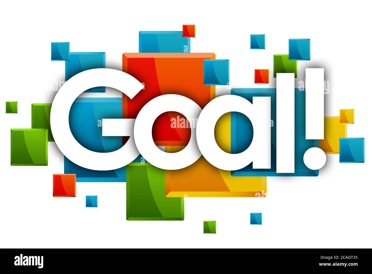 Goal word hi-res stock photography and images - Alamy