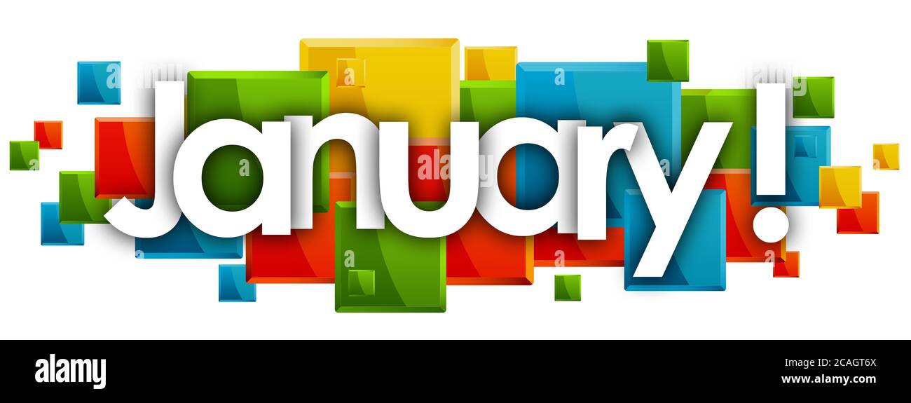 January word hi-res stock photography and images - Alamy
