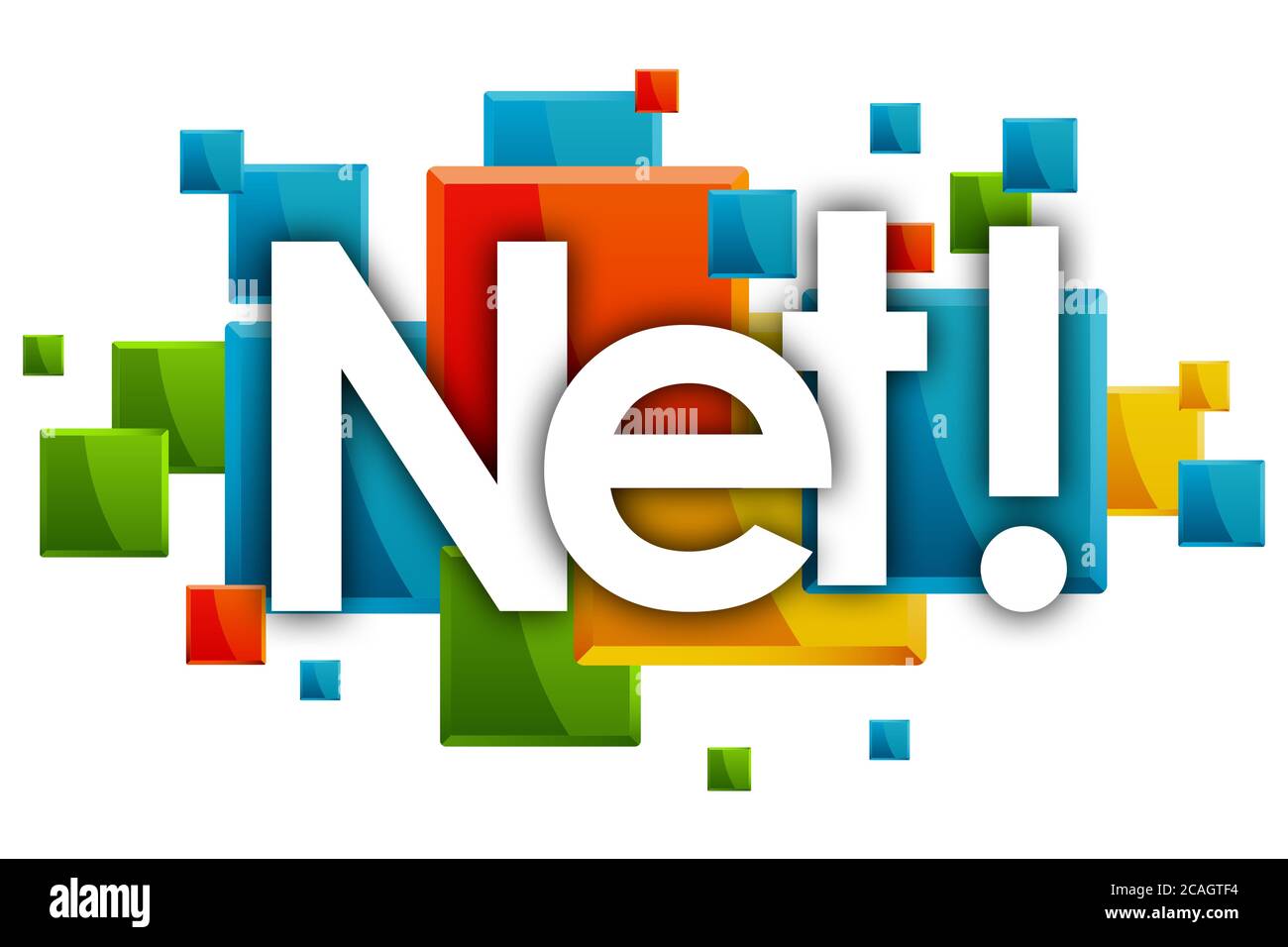 net word in rectangles background Stock Photo - Alamy