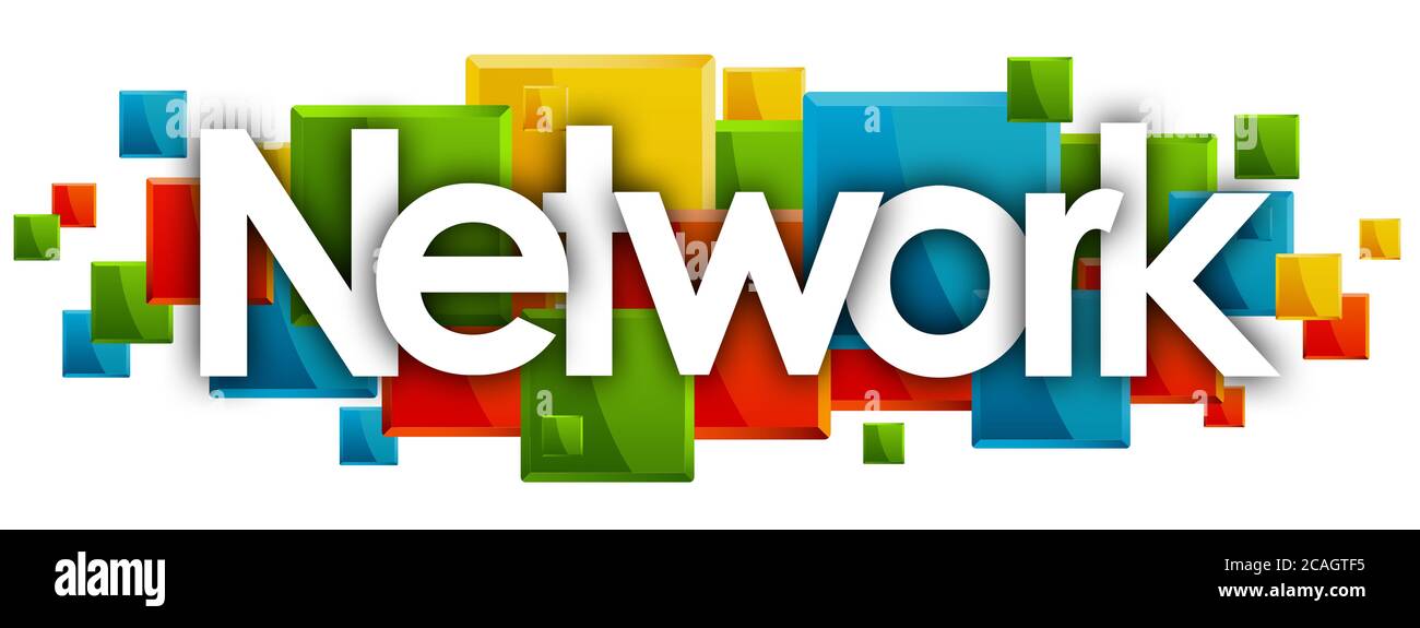 Network word hi-res stock photography and images - Alamy