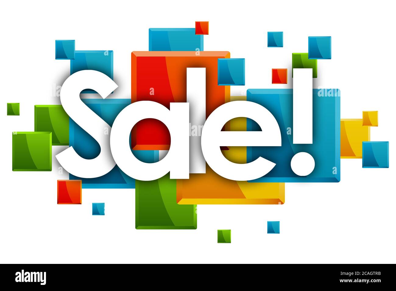 Word sale in store Cut Out Stock Images & Pictures - Alamy