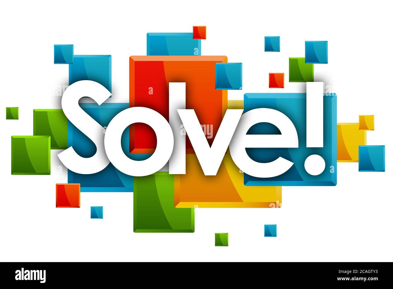 Solve word hi-res stock photography and images - Alamy
