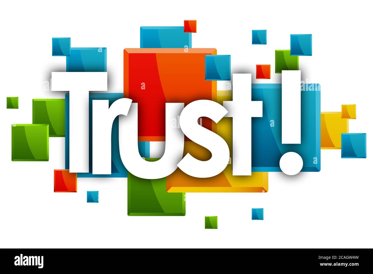 Trust word hi-res stock photography and images - Alamy