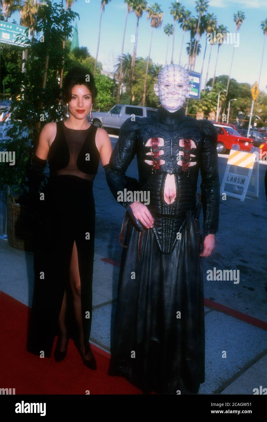 Hollywood, California, USA 6th March 1996 Pinhead attends the Second ...