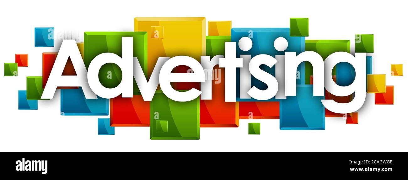Advertising word hi-res stock photography and images - Alamy
