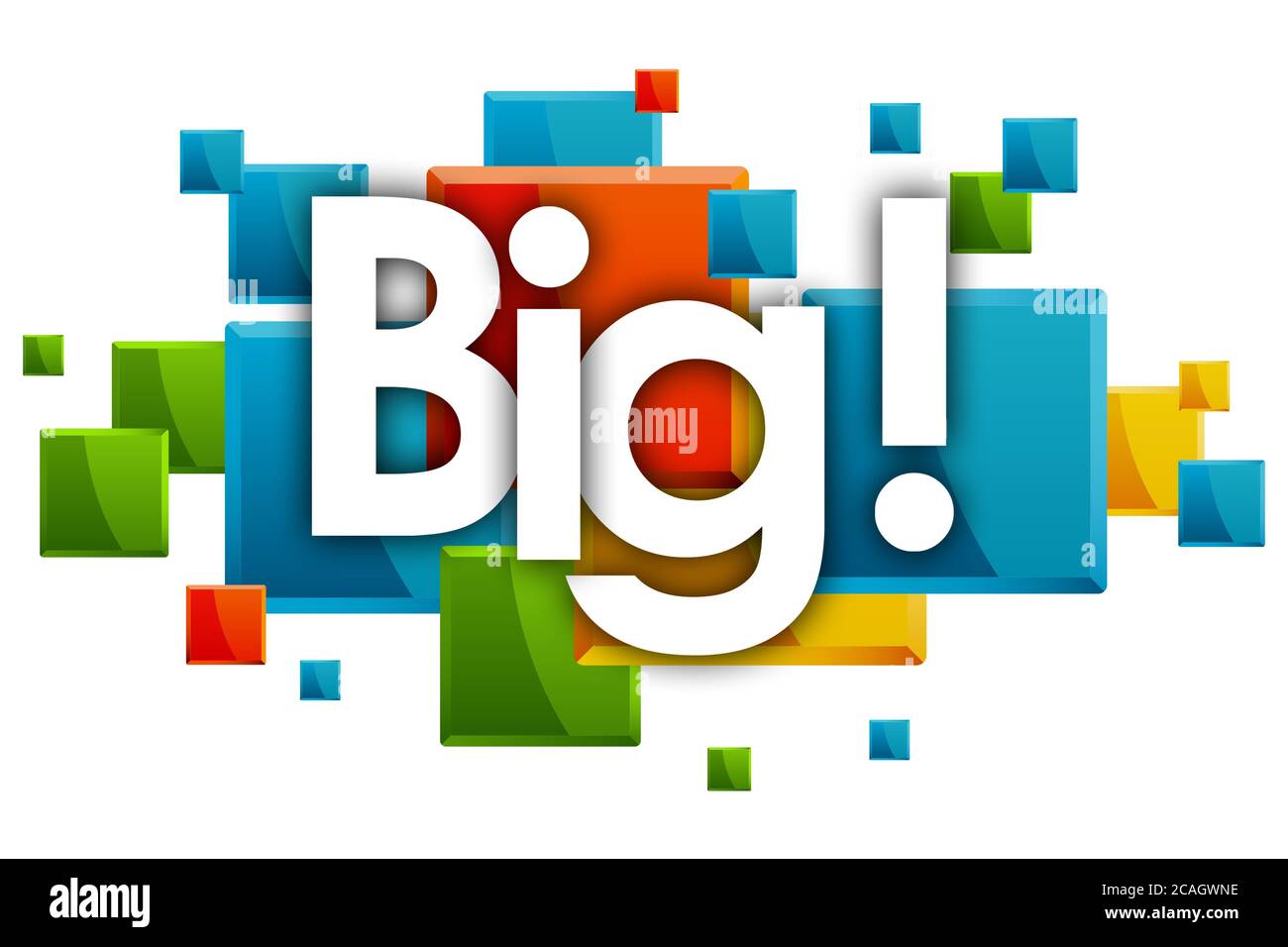Big word hi-res stock photography and images - Alamy