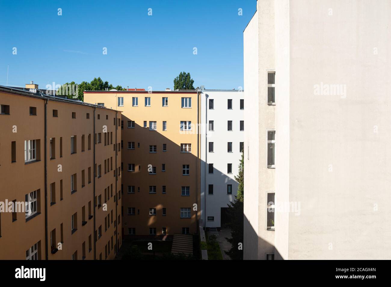 Courtyard view from house germany hi-res stock photography and images ...