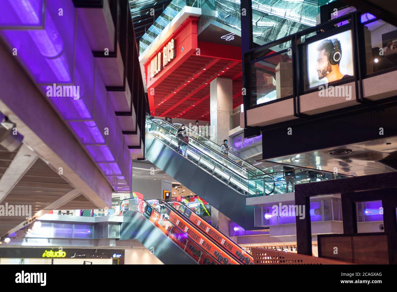 17.07.2020, Singapore, , Singapore - Interior view of the converted and ...