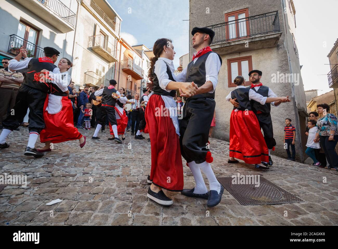 Traditional Tarantella Dance Dress