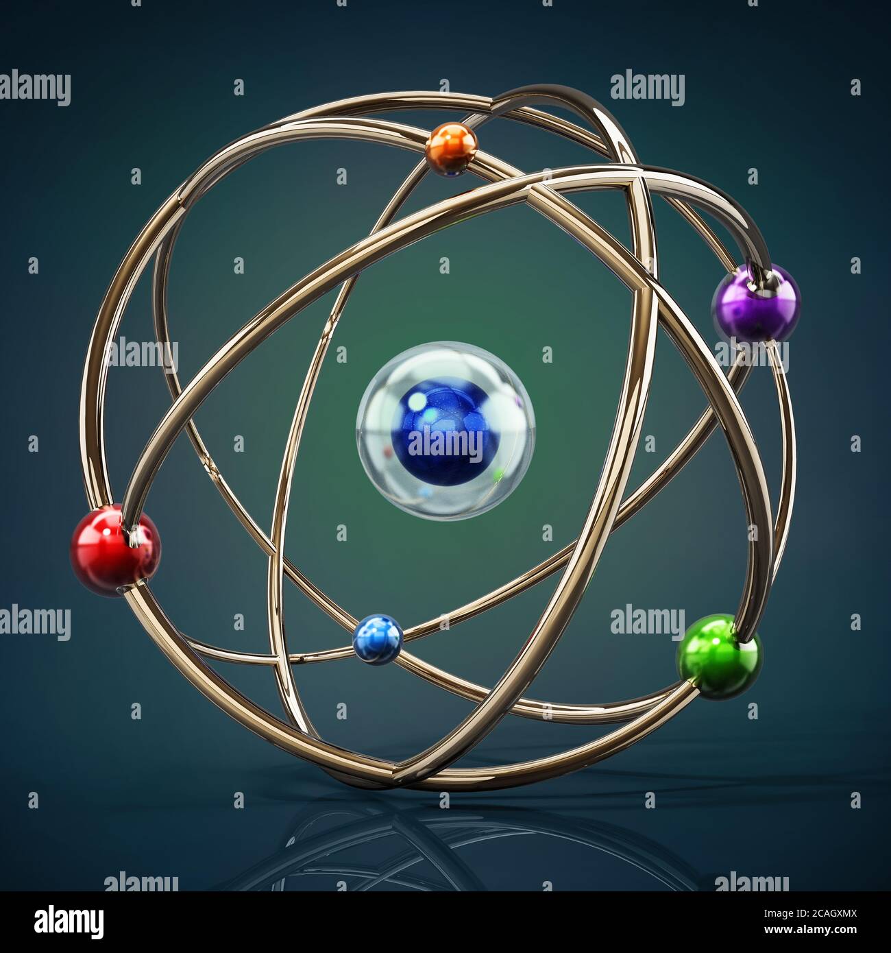3d Atom Model