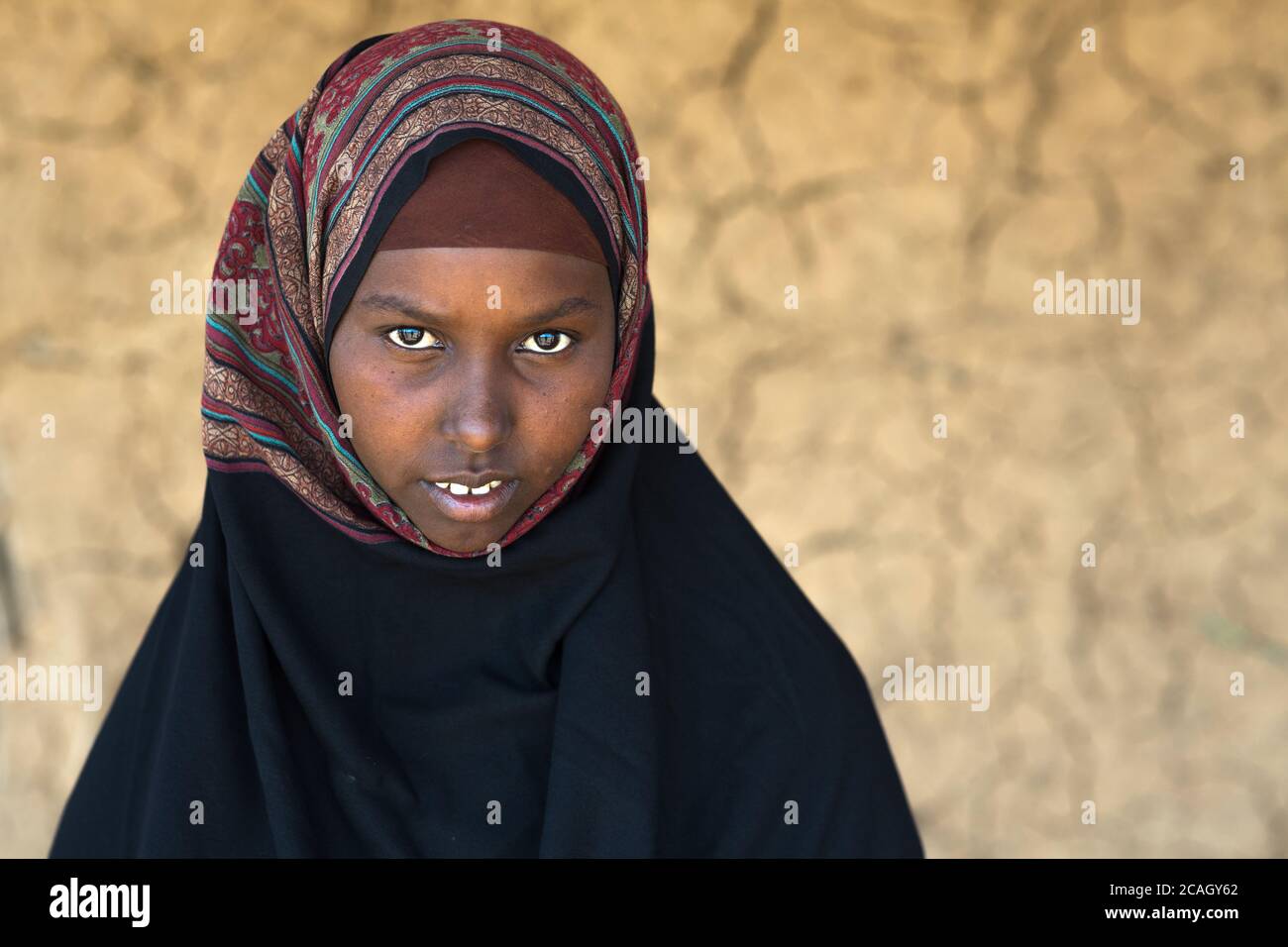 12.11.2019, Hobyo Kebele, Somali Region, Ethiopia - Portrait of a ...
