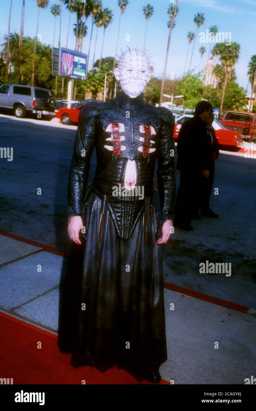 Hollywood, California, USA 6th March 1996 Pinhead attends the Second ...