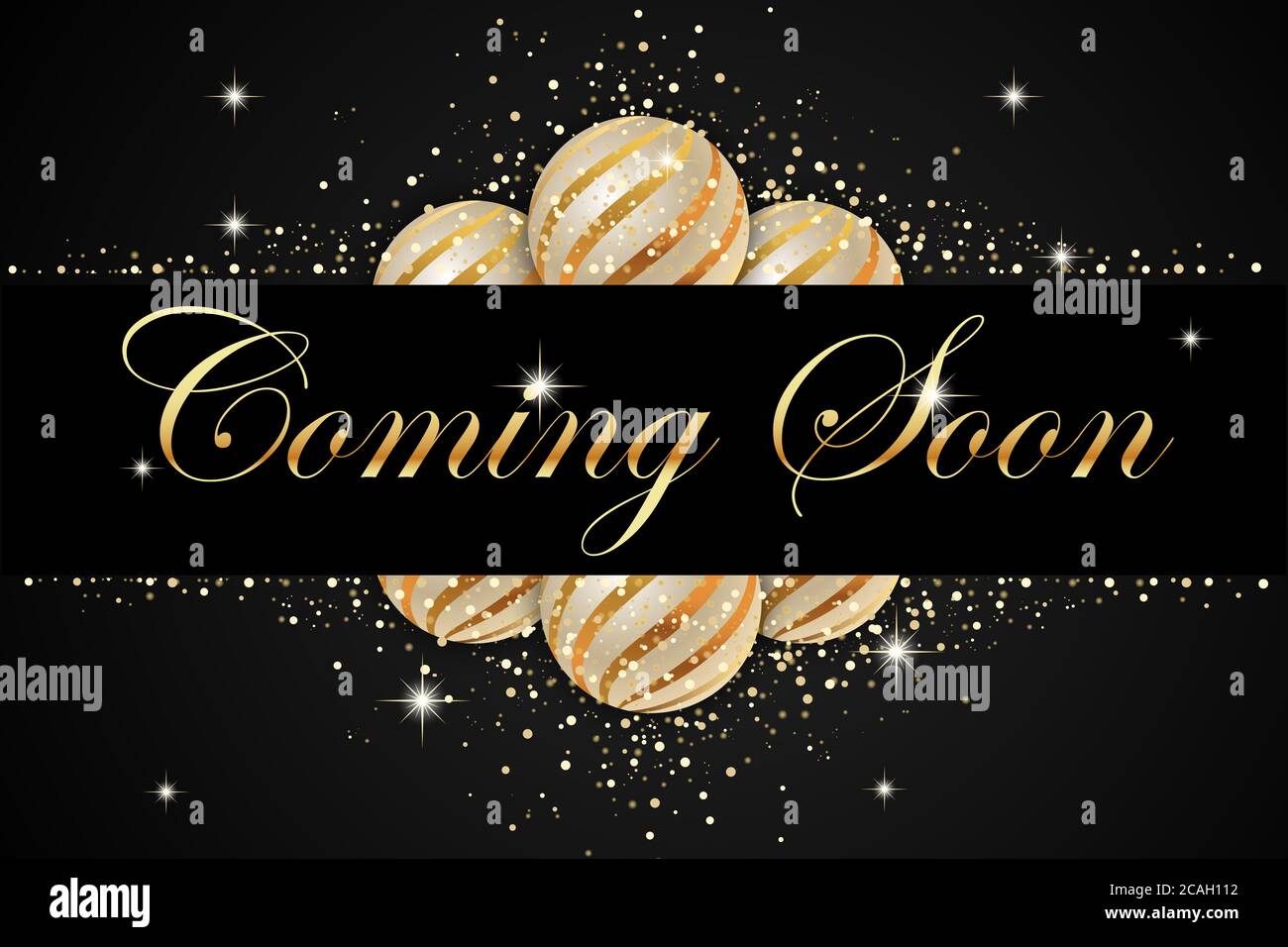 coming soon in christmas background Stock Photo - Alamy