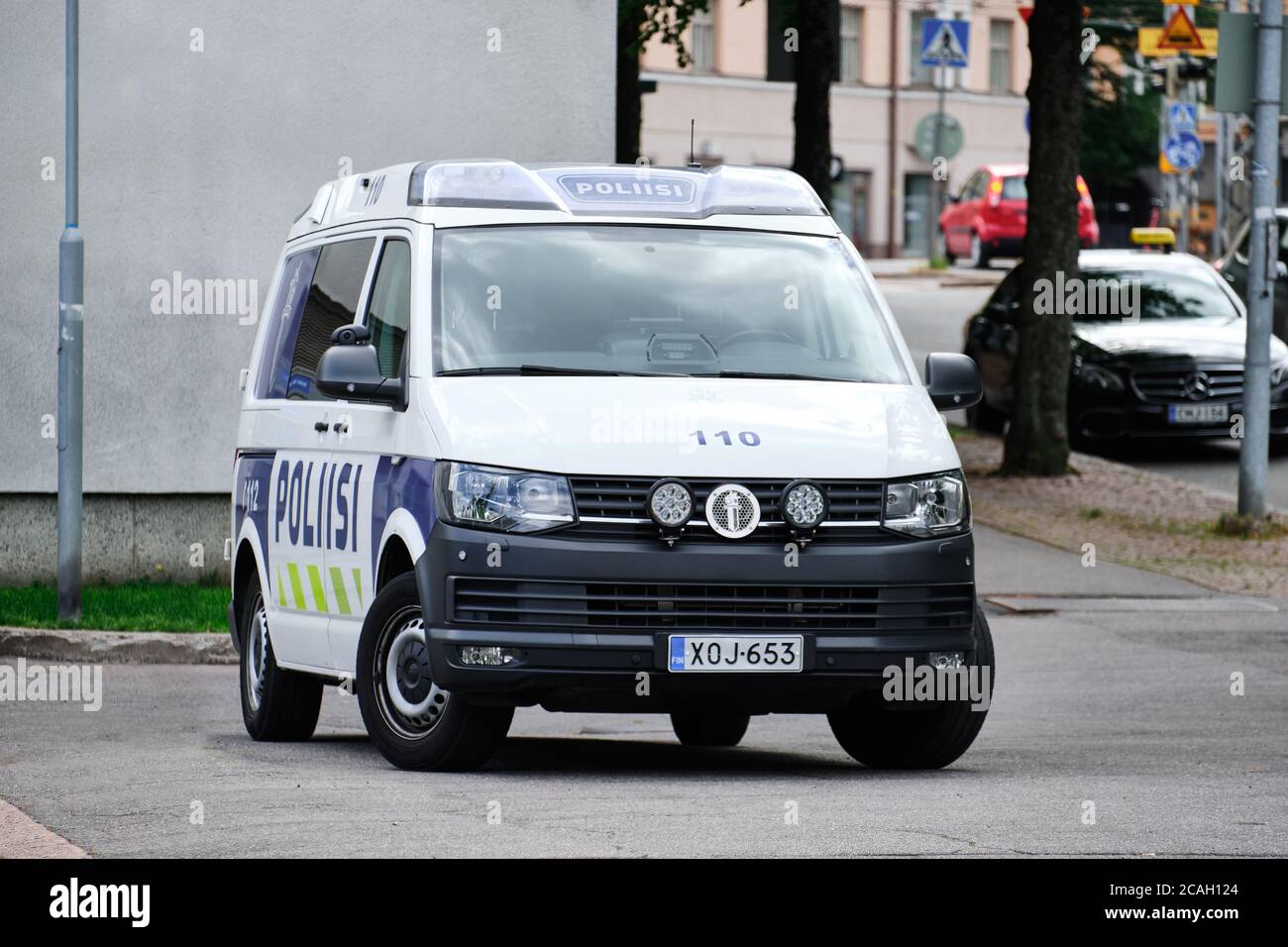 Finnish police car hi-res stock photography and images - Alamy