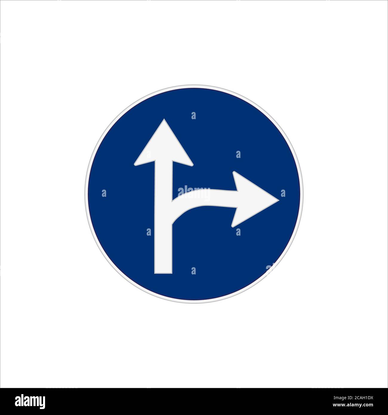 Single directions traffic signs icon for web and mobile design isolated ...