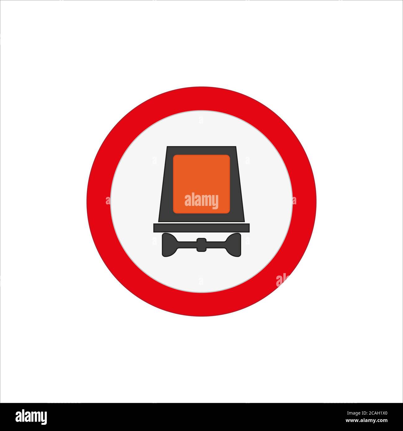 Illustration of traffic signs icons of prohibited entry to dangerous ...