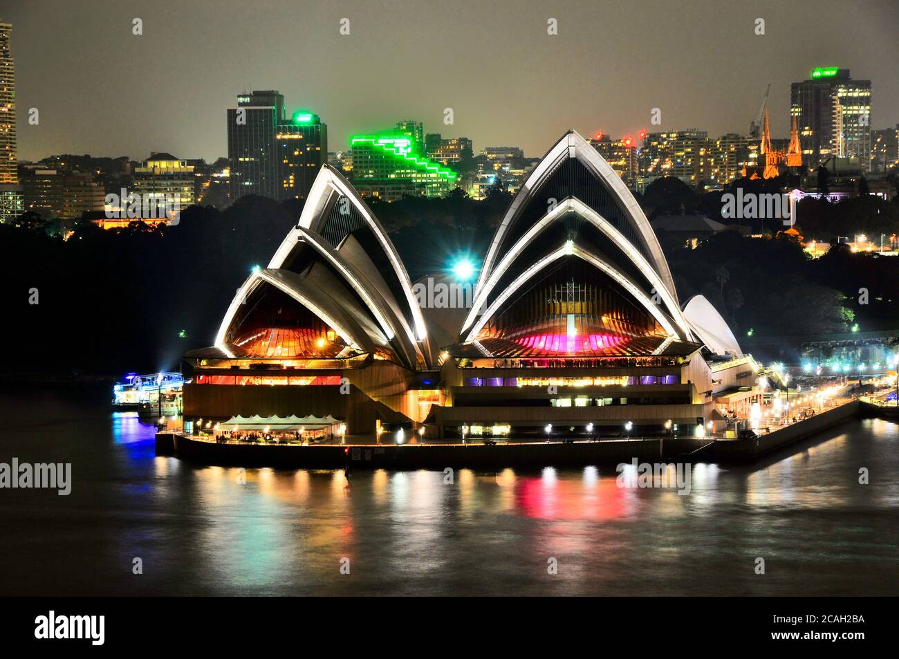 Sydney Opera House at night Stock Photo - Alamy