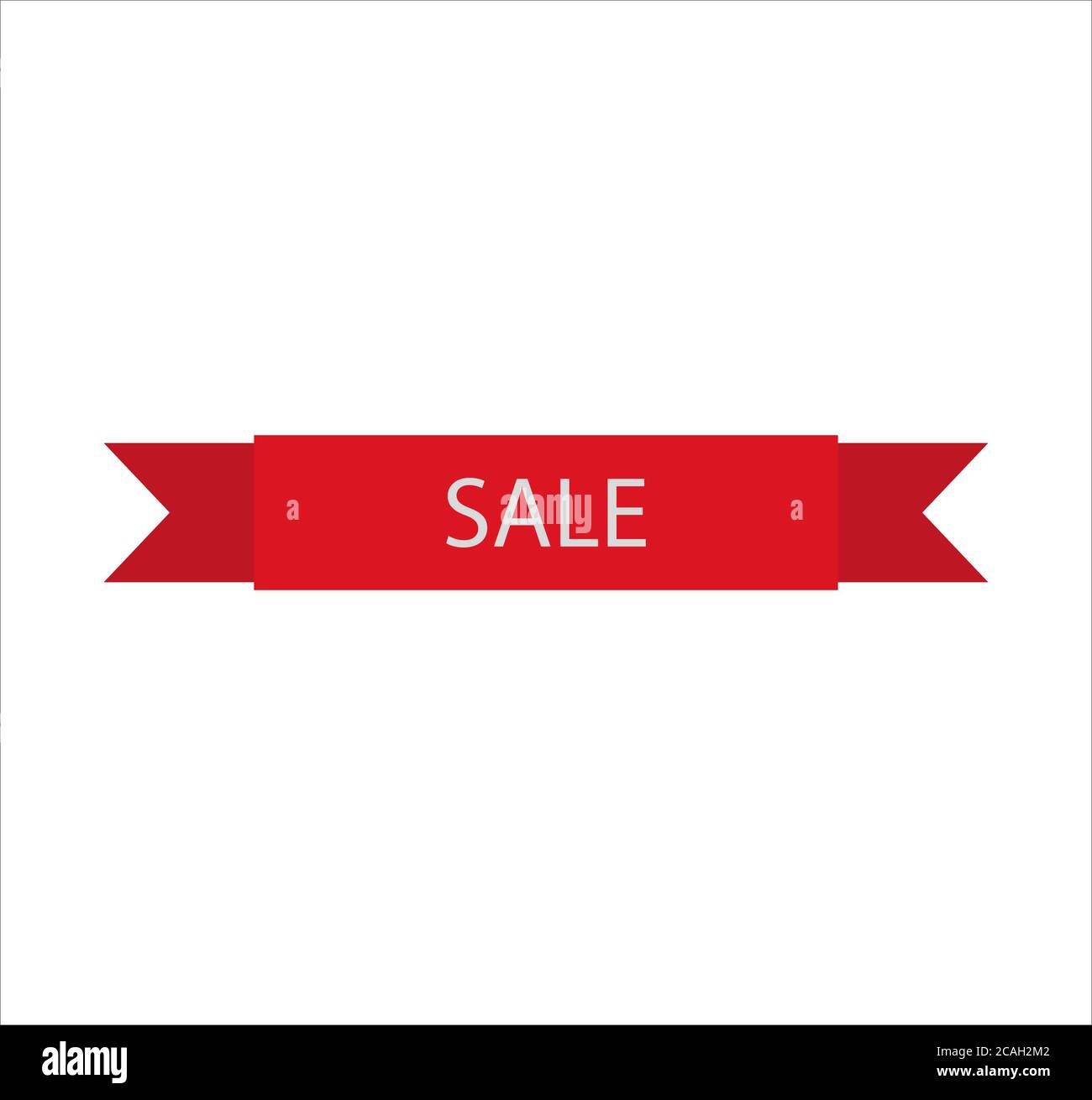 Illustration of a red "SALE" badge isolated on a white background Stock ...
