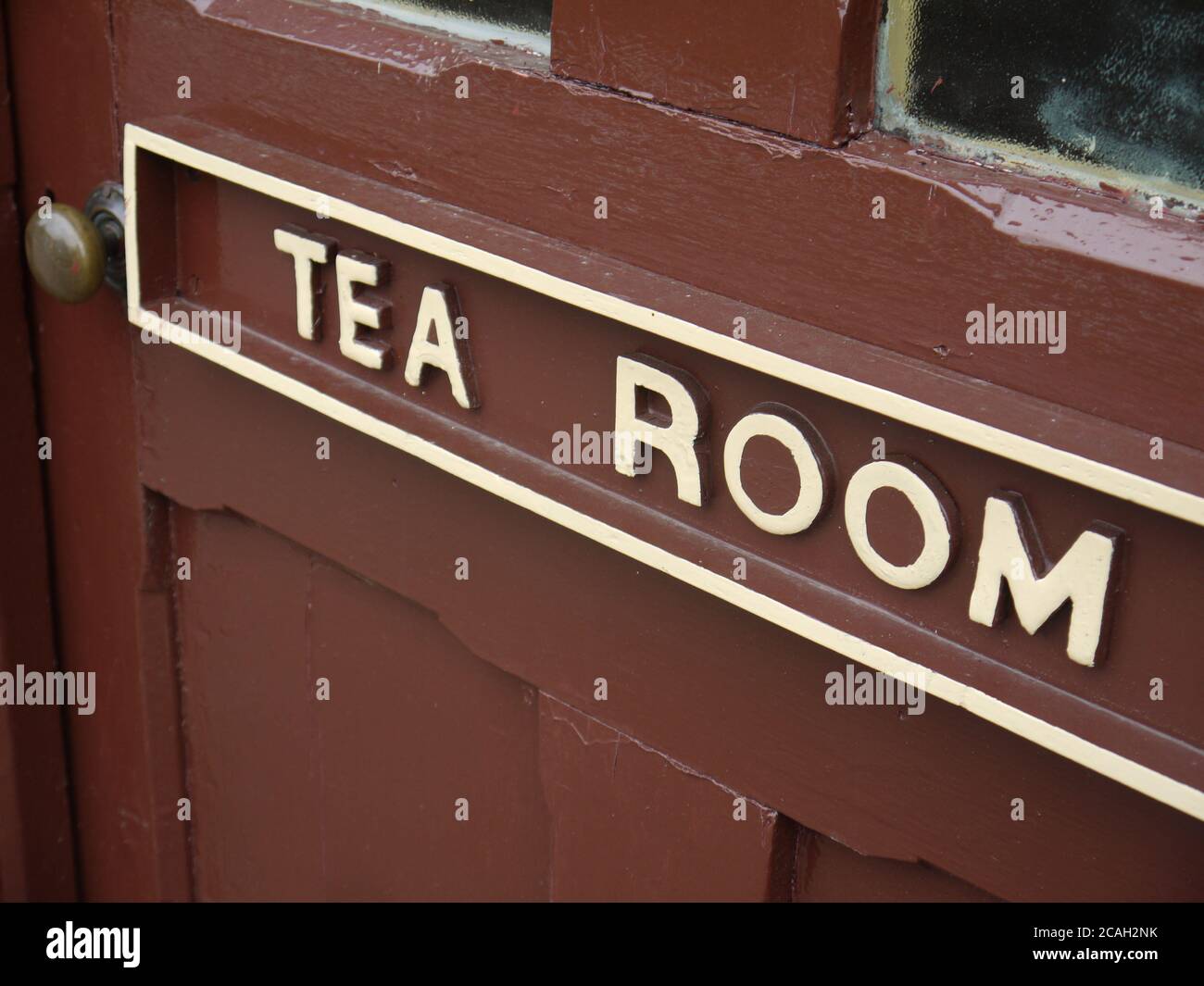 Cream tea sign hi-res stock photography and images - Alamy