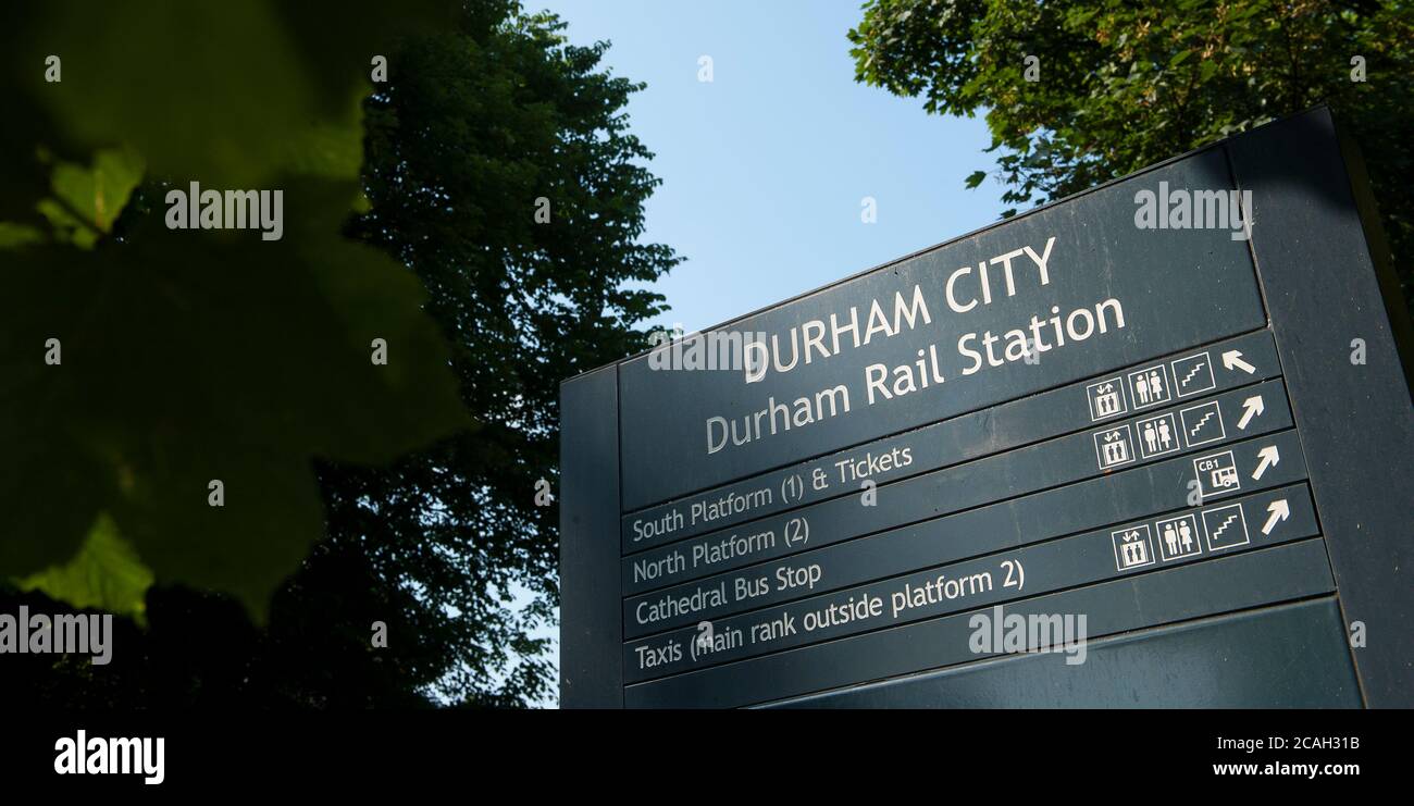 County Durham Sign High Resolution Stock Photography and Images - Alamy