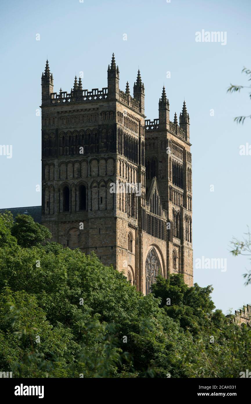 Durham Cathedral in the city of Durham, County Durham, England Stock ...