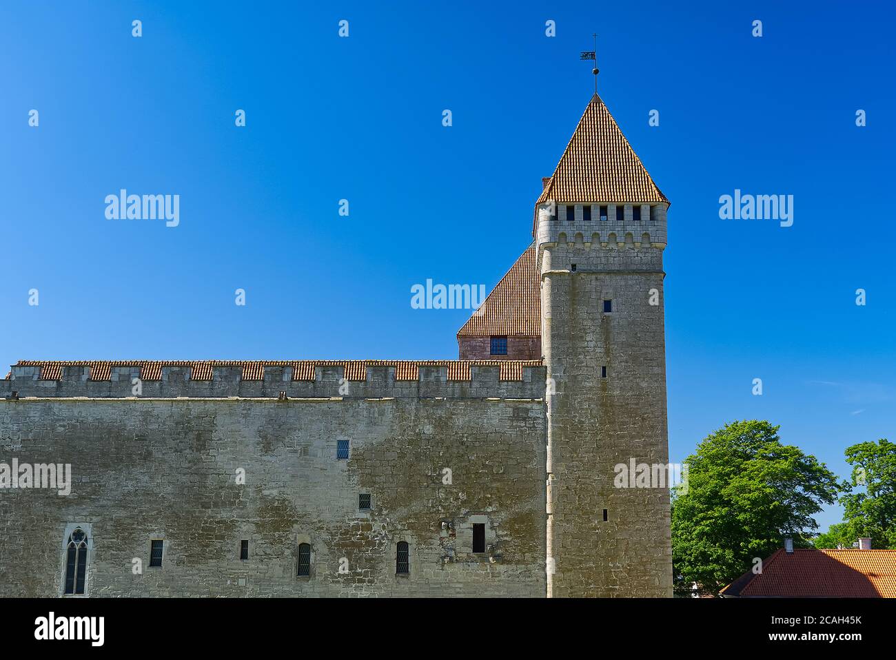 Saaremaa island Castle, Estonia, bishop castle. Fortifications of ...