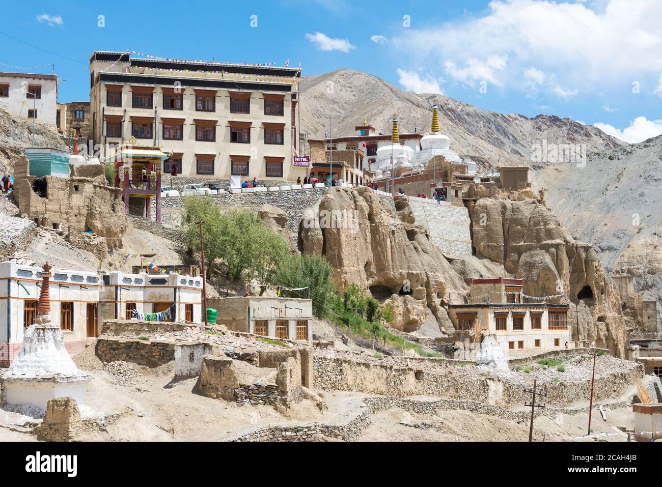 Ladakh, India - Lamayuru Monastery (Lamayuru Gompa) in Ladakh, Jammu ...