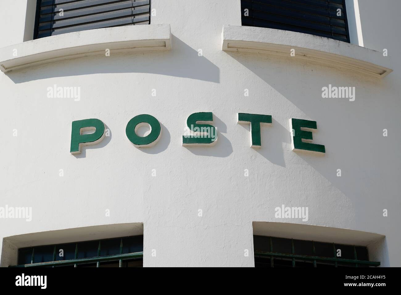 Bordeaux , Aquitaine / France - 08 04 2020 : La Poste logo text sign of ...