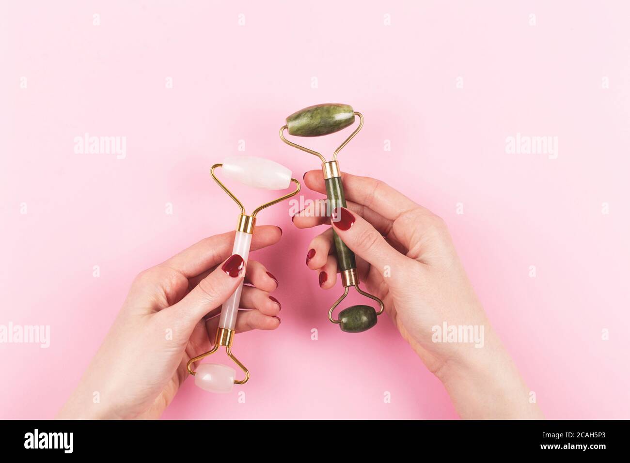 Face rollers hi-res stock photography and images - Alamy