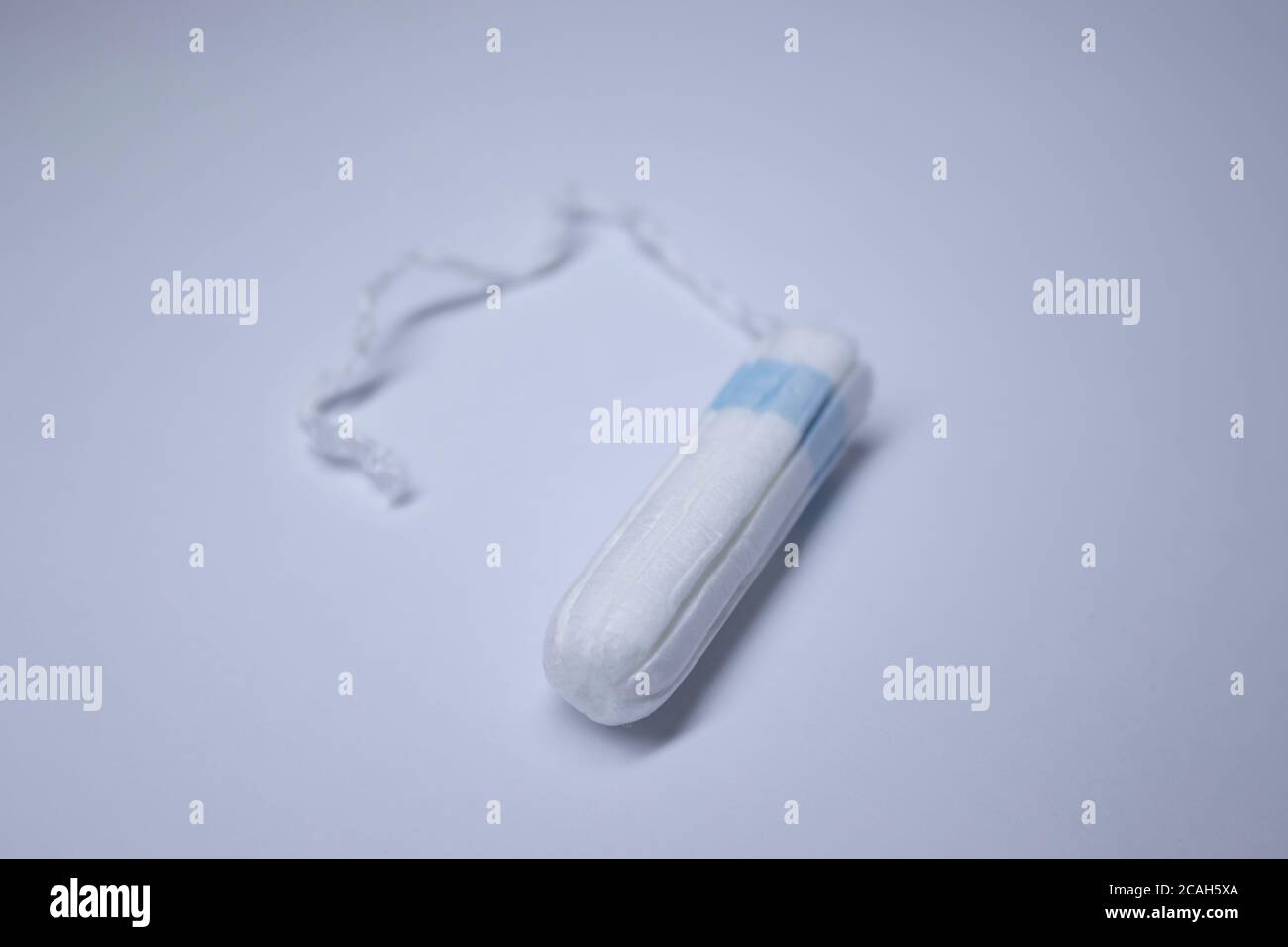 female tampon. menstruation concept. isolated. white background. High ...