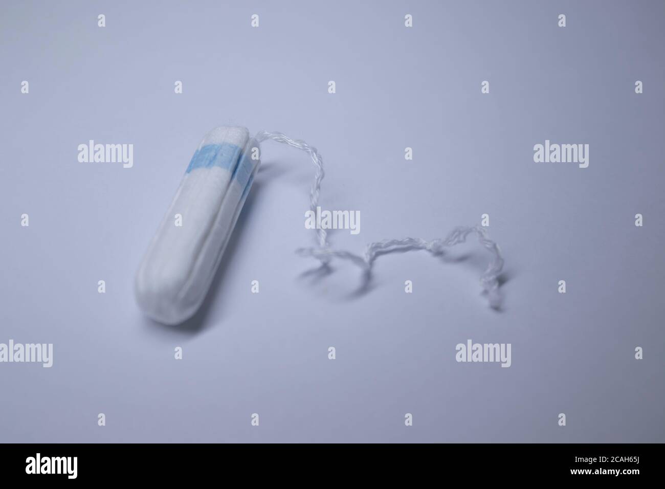 female tampon. menstruation concept. isolated. white background. High ...