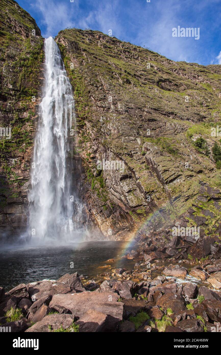 Casca D'anta waterfalls - Serra da Canastra National Park - Minas ...