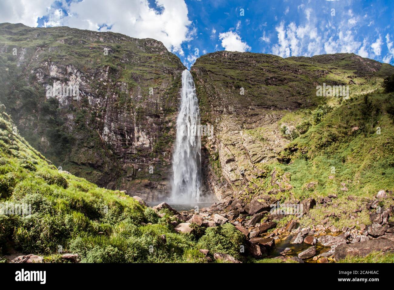 Casca D'anta waterfalls - Serra da Canastra National Park - Minas ...