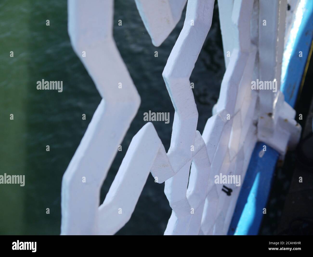 Pier fence hi-res stock photography and images - Alamy