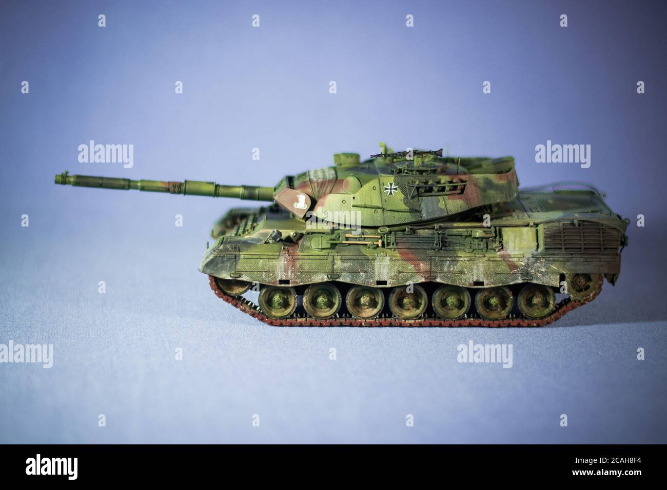 Model of Tiger tank from WWII. On an isolated background Stock Photo ...