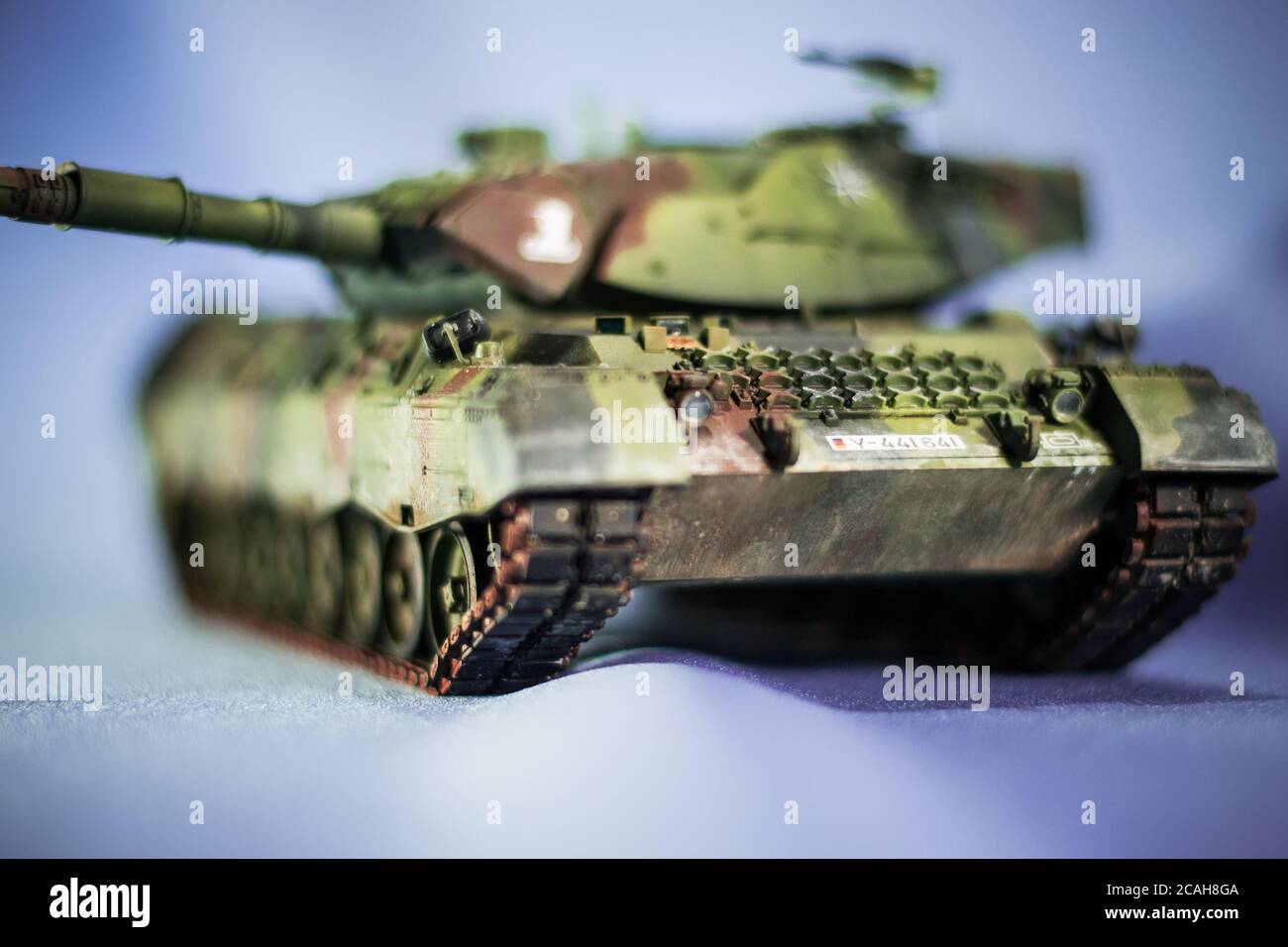 Model of Tiger tank from WWII. On an isolated background Stock Photo ...