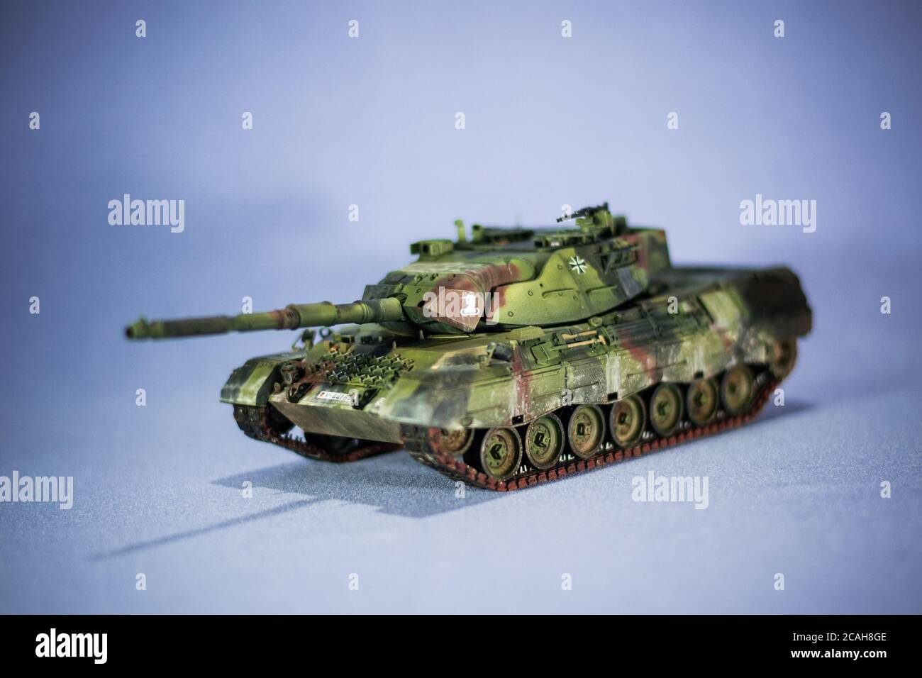 Model of Tiger tank from WWII. On an isolated background Stock Photo ...