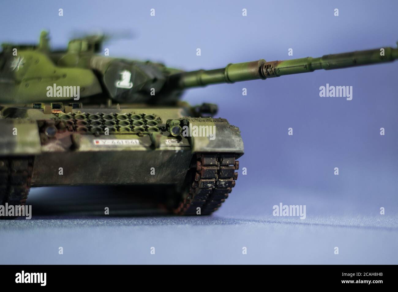 Model of Tiger tank from WWII. On an isolated background Stock Photo ...
