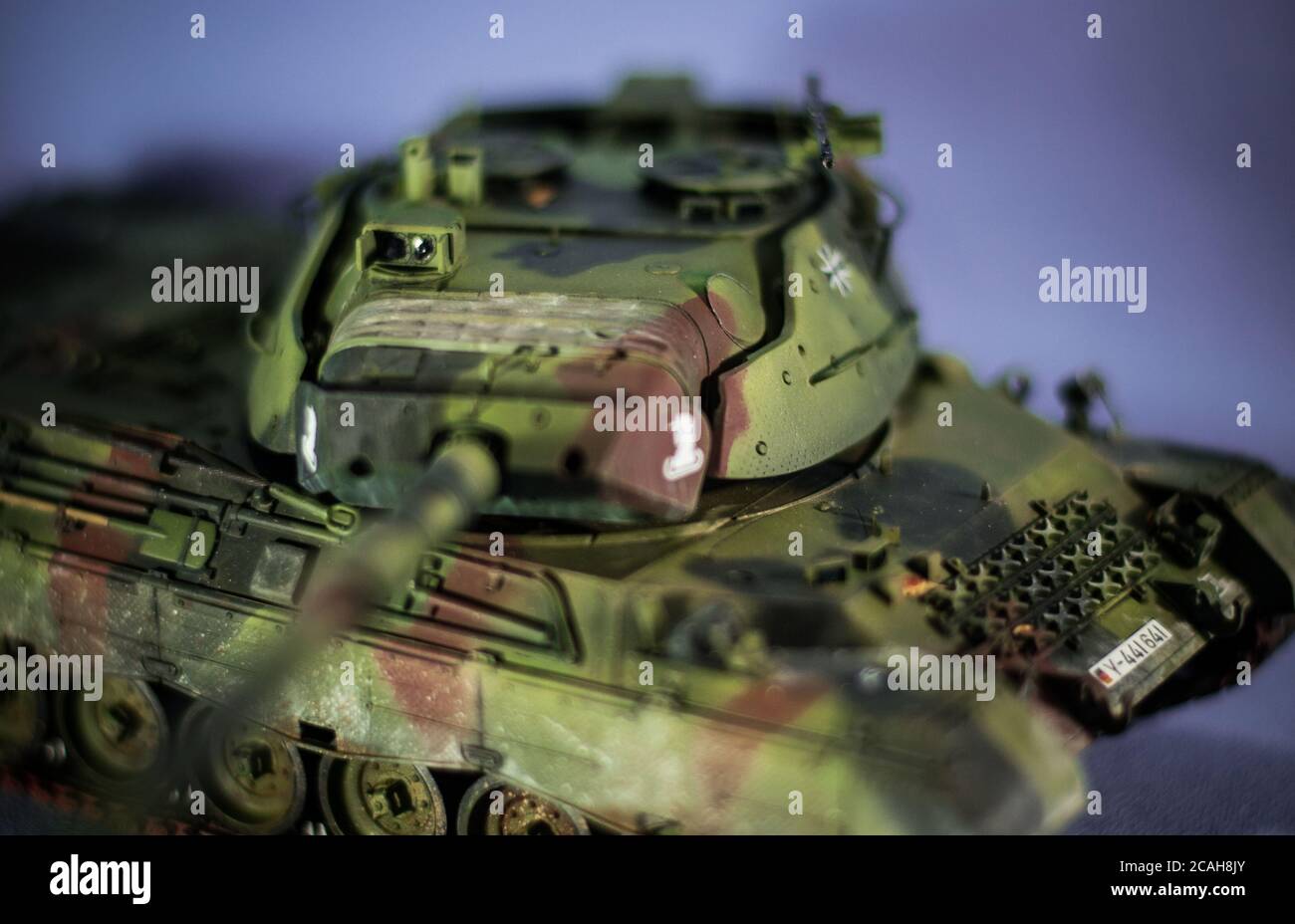 Model of Tiger tank from WWII. On an isolated background Stock Photo ...