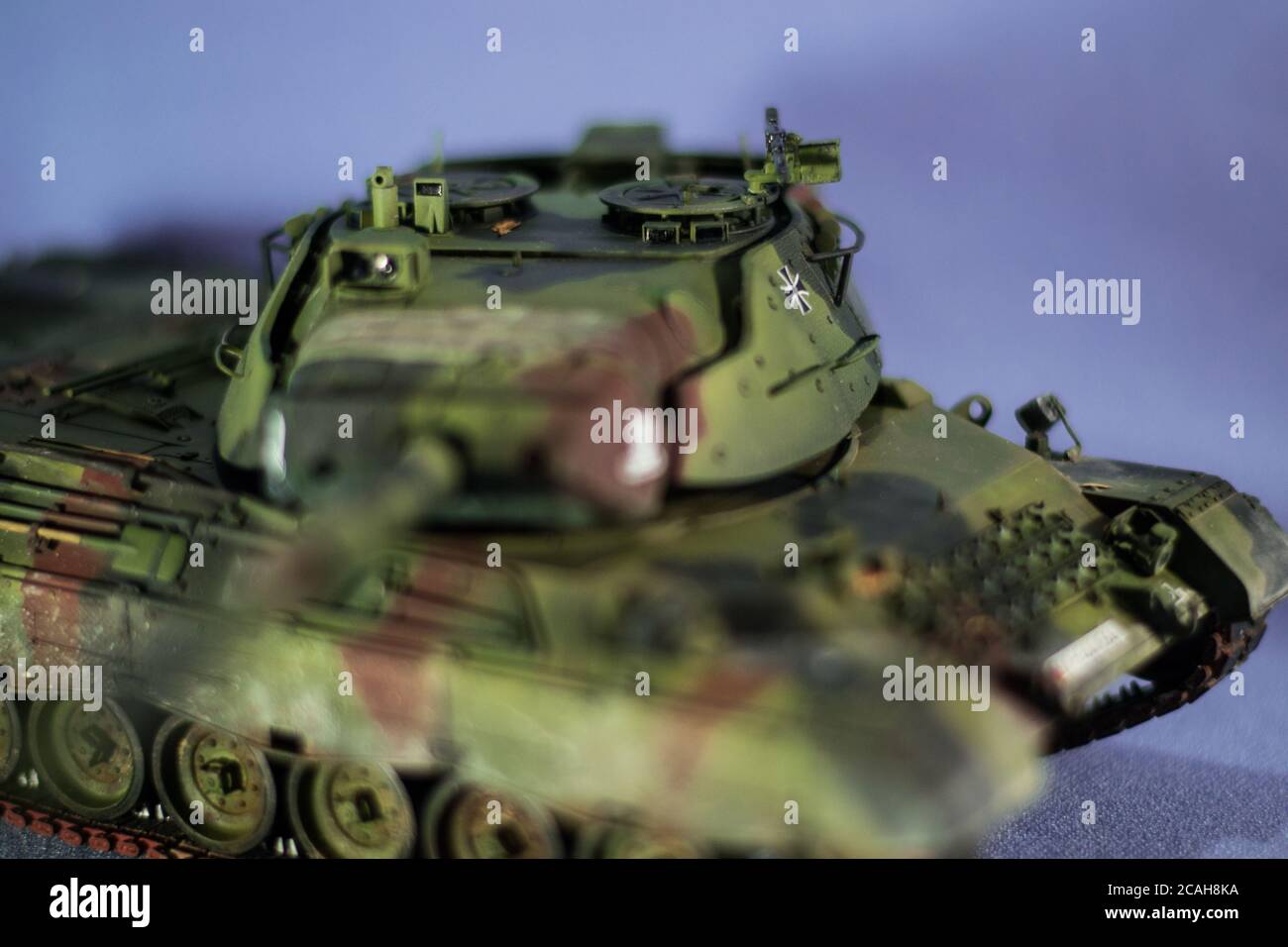Model of Tiger tank from WWII. On an isolated background Stock Photo ...
