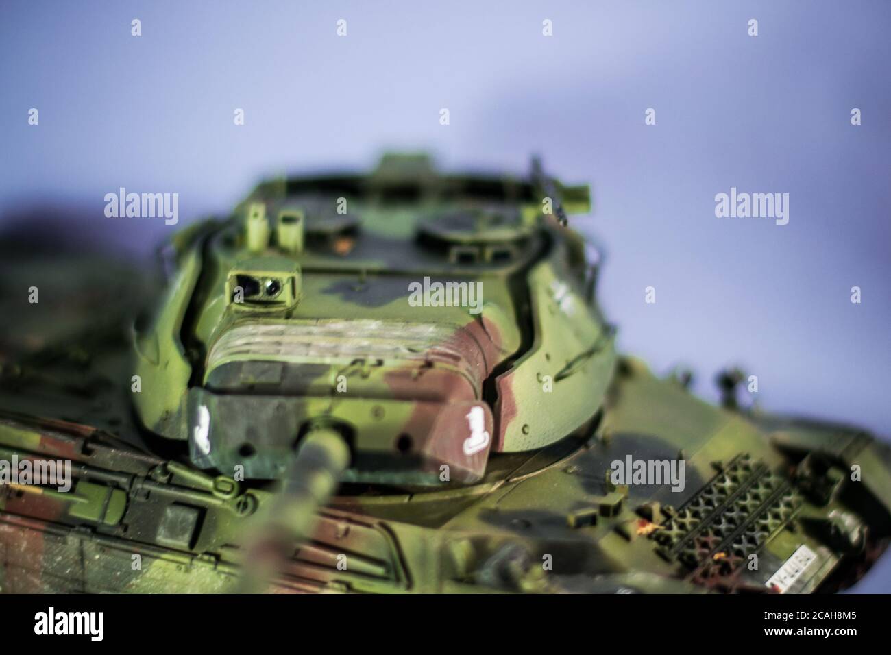 Model of Tiger tank from WWII. On an isolated background Stock Photo ...