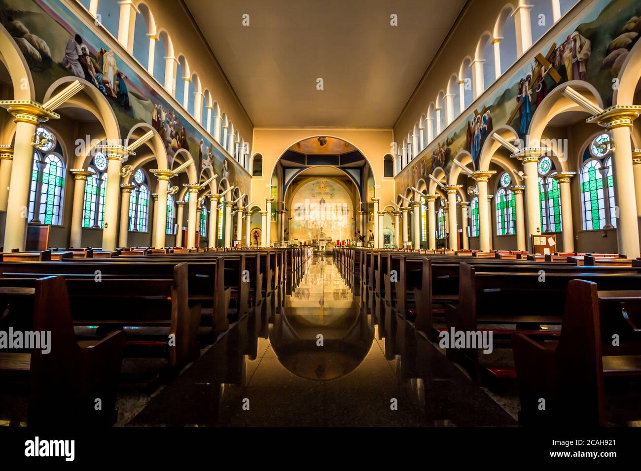 Sacred Heart of Jesus, Cathedral of Assis, state of São Paulo - Brazil ...