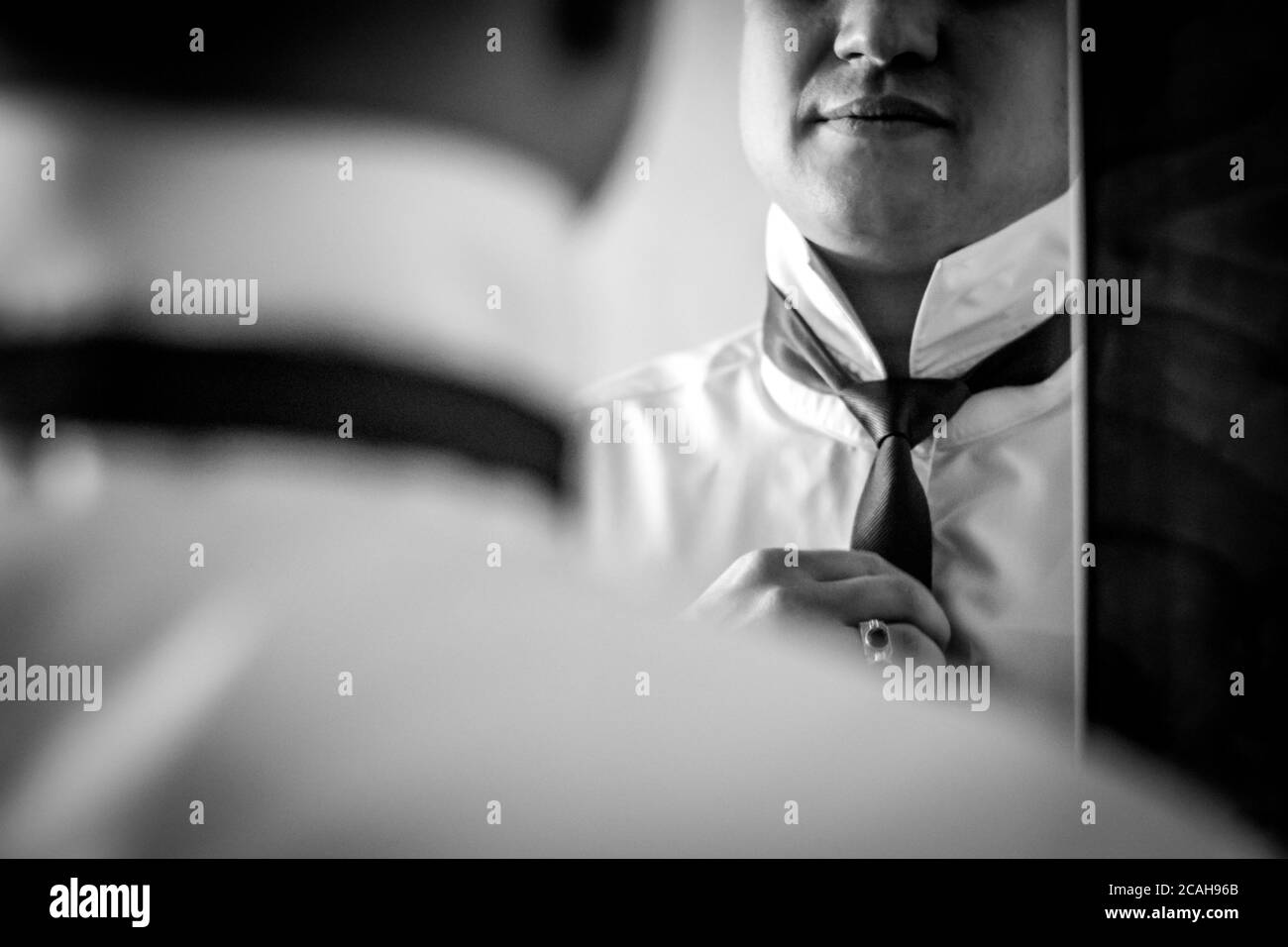 Overhead birds eye view Black and White Stock Photos & Images - Alamy