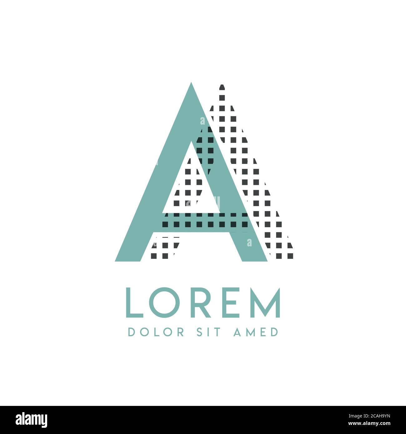 Aa modern logo hi-res stock photography and images - Alamy