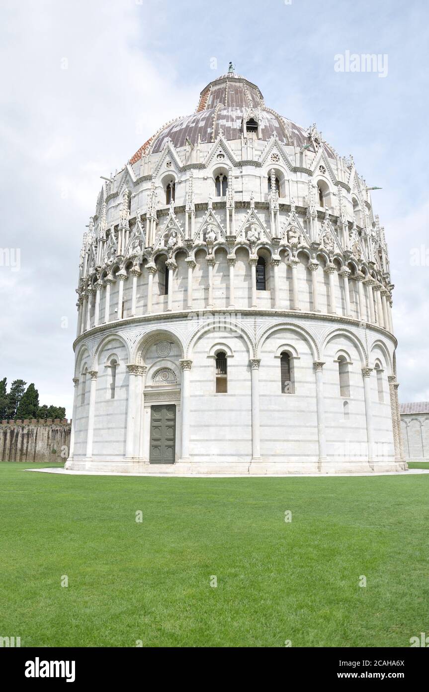 The Pisa Baptistry of St. John is a Roman Catholic ecclesiastical ...