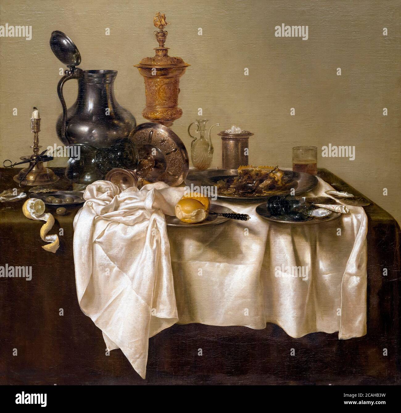 Banquet Piece with Mince Pie, Willem Claesz Heda, 1635, National ...